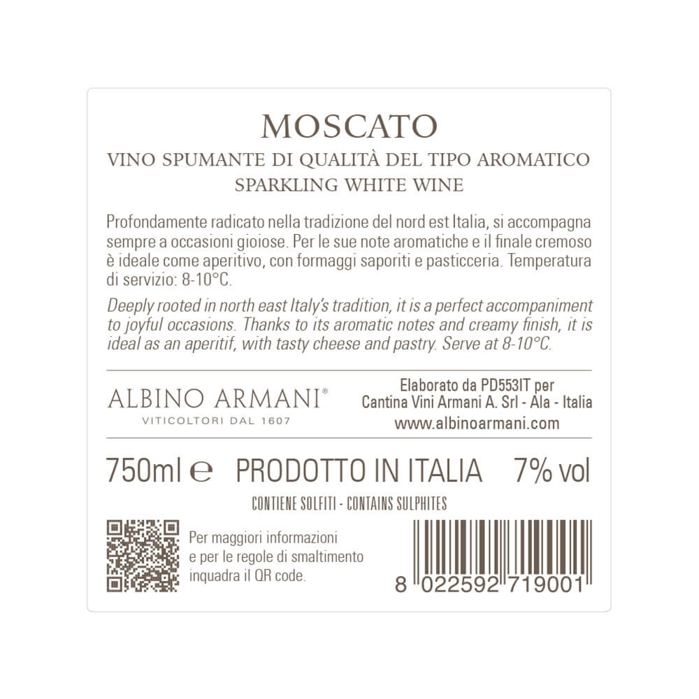 Moscato | Albino Armani